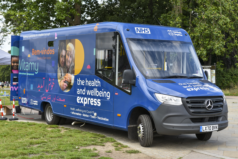 Lambeth's Health and Wellbeing Bus - Lambeth Together