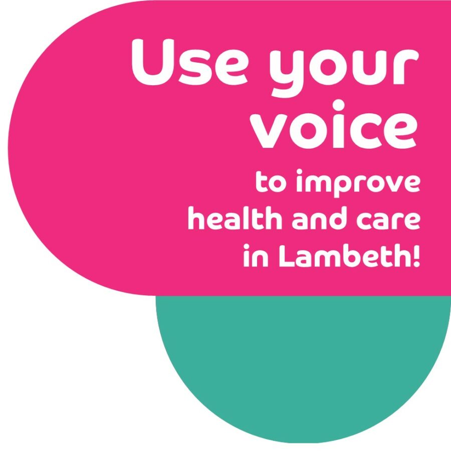 Let's talk about Lambeth health and care services - Lambeth Together